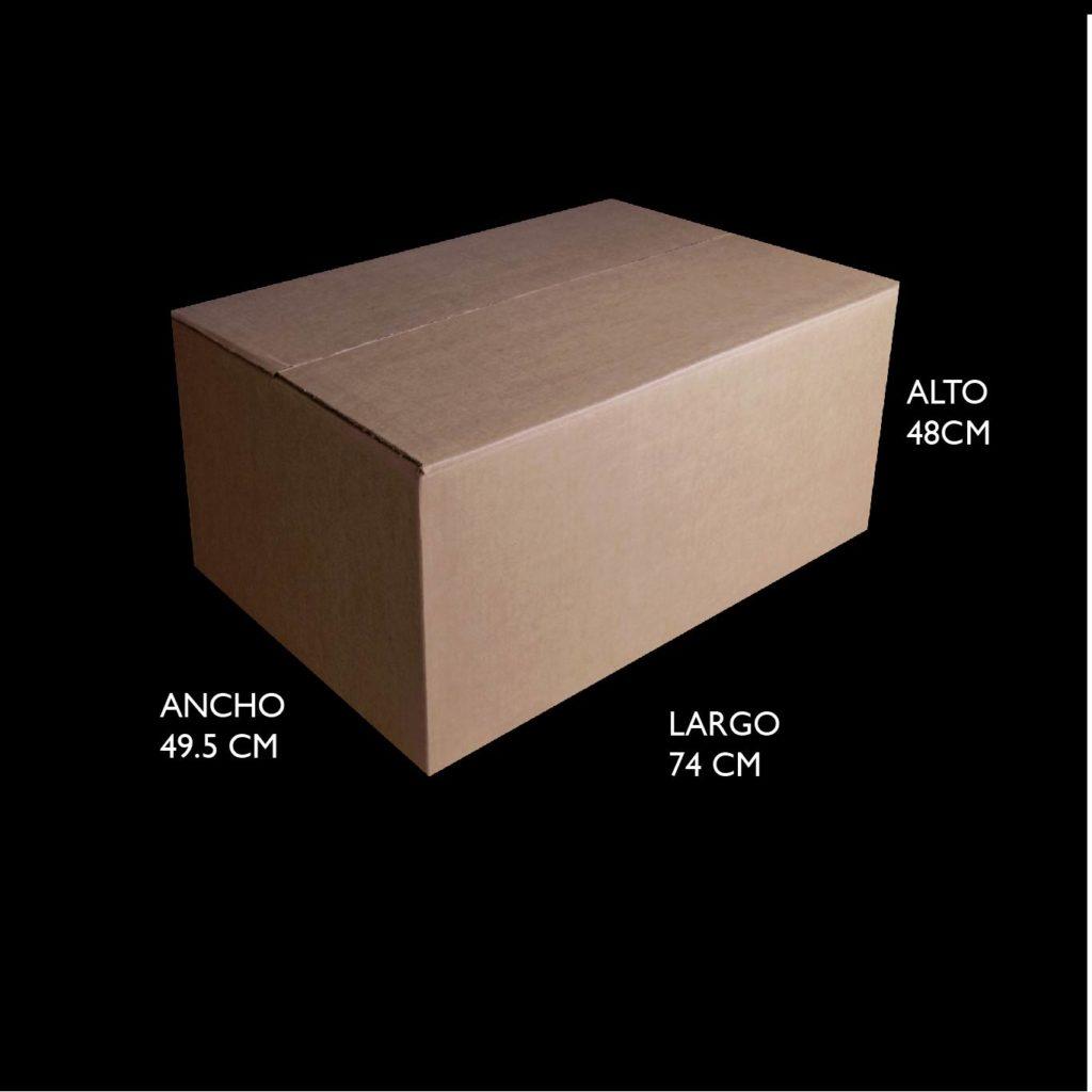 Cajas grandes - 74 cm * 48 cm * 49.5 cm - DEMPAQUE